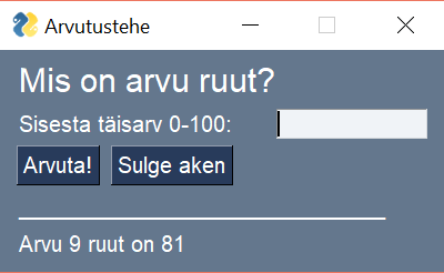 PySimpleGUI nupuvajutus, hüpikaken ja uue graafikaakna avamine ...